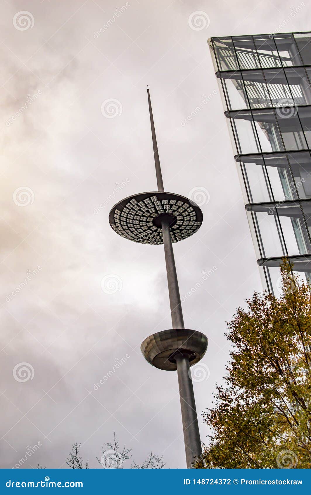 The Weather Tower in London with Unique Design Stock Photo - Image of ...