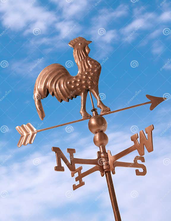 Weather Vane stock image. Image of climate, windy, iron - 1075091