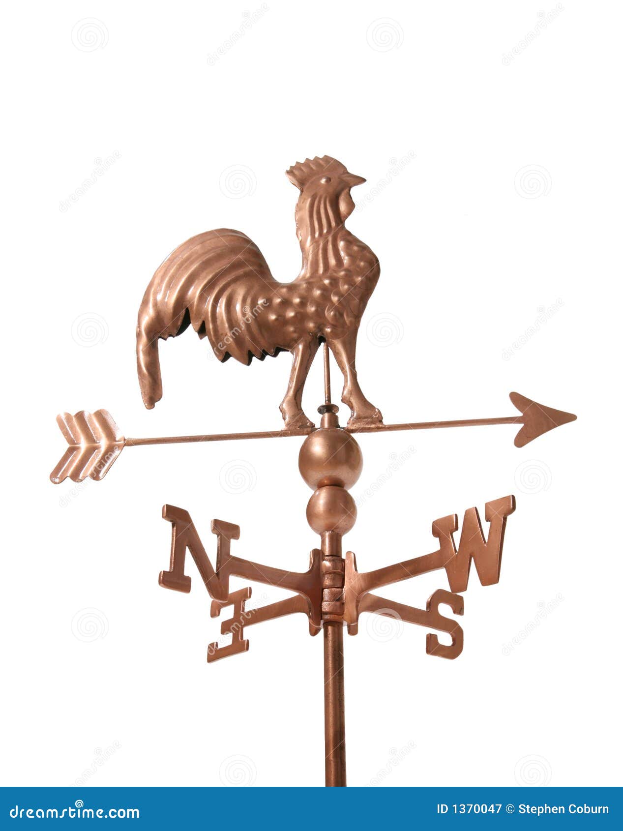 Weather Vane stock image. Image of meteorology, metal - 1370047