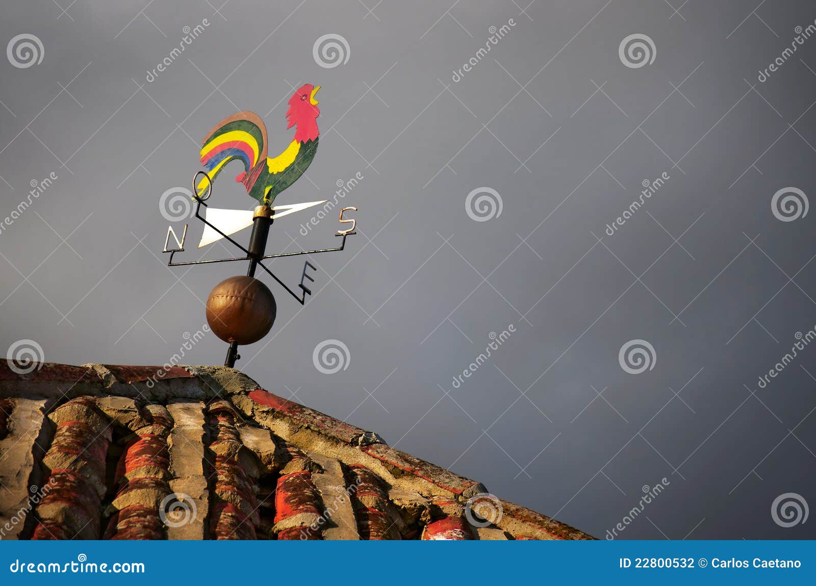 Weather vane stock photo. Image of rustic, north, gray - 22800532