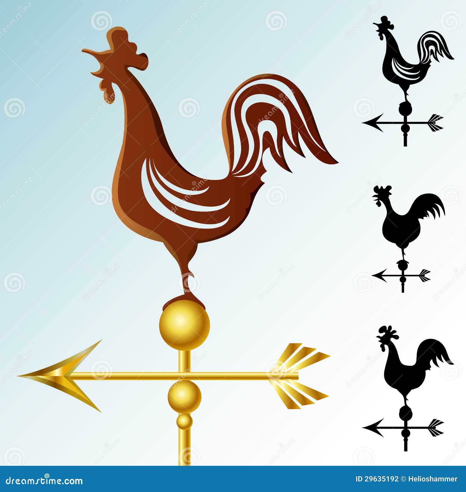Weather Vane - Wind Energy Logo Vector Illustration | CartoonDealer.com ...