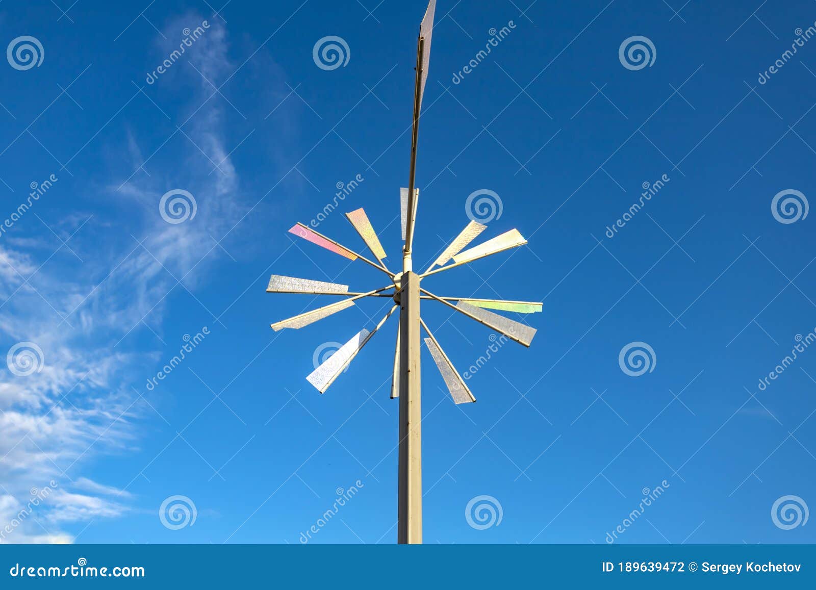 A Weather Vane, Wind Vane, for Showing the Wind Direction, Background ...