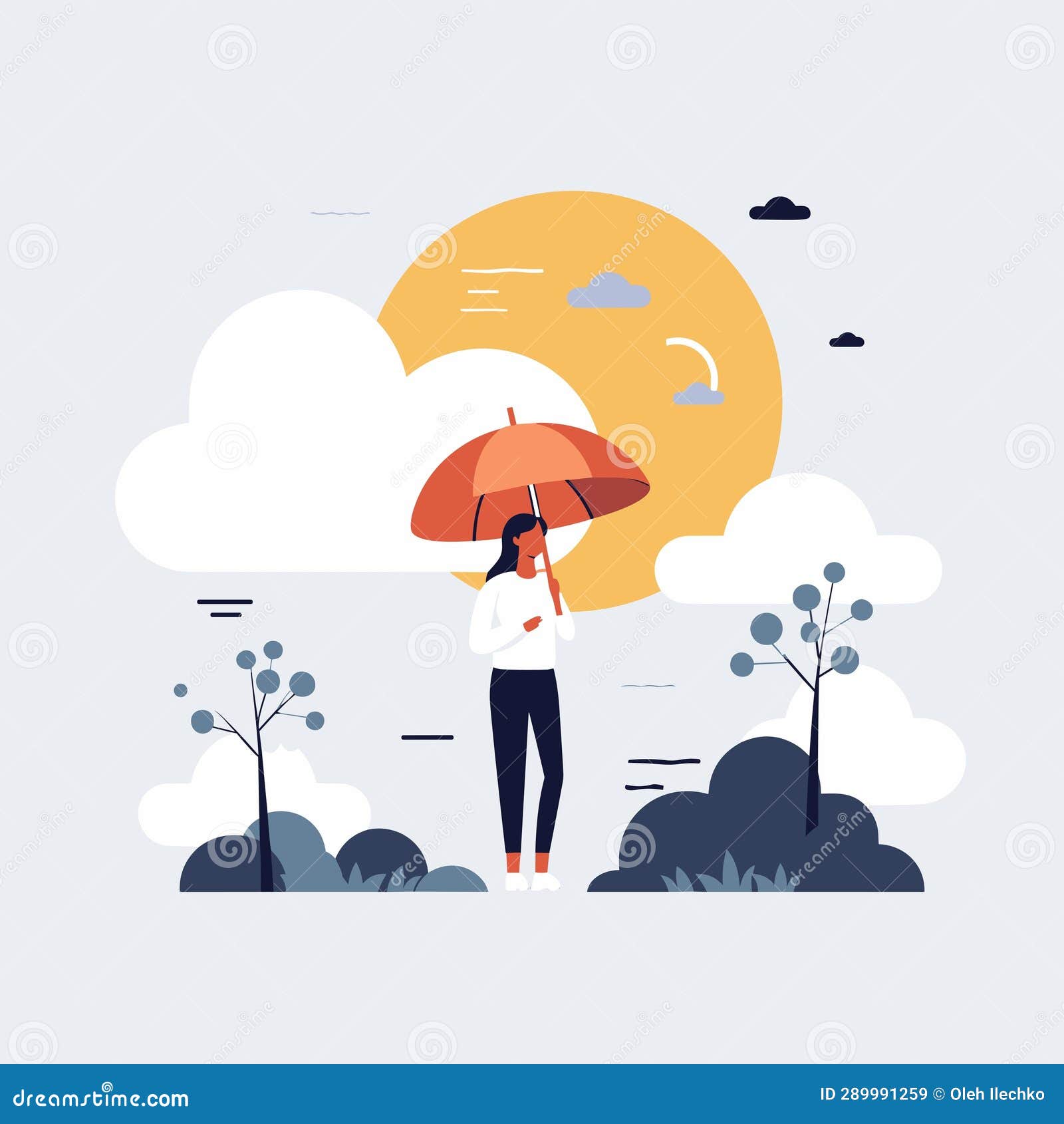 Weather Vector Flat Minimalistic Isolated Illustration Stock ...