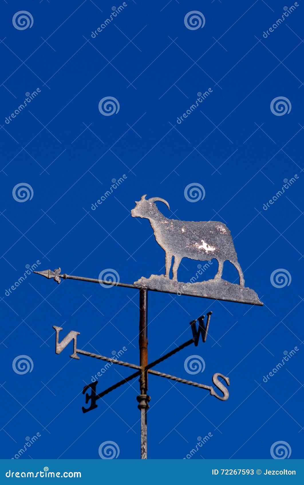 Weather Vein stock image. Image of wind, meteorological - 72267593
