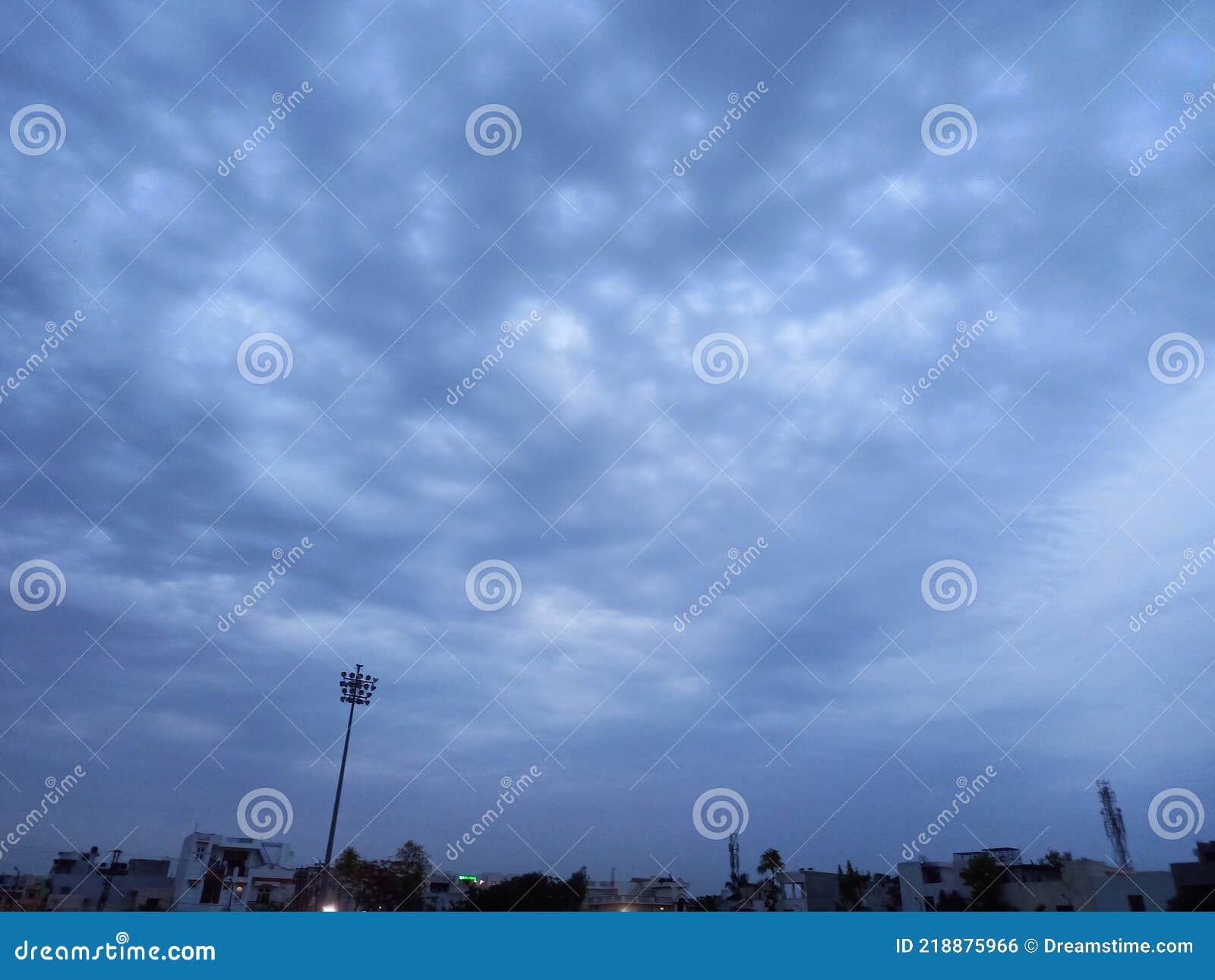 Weather view ground tree stock photo. Image of streetlight - 218875966