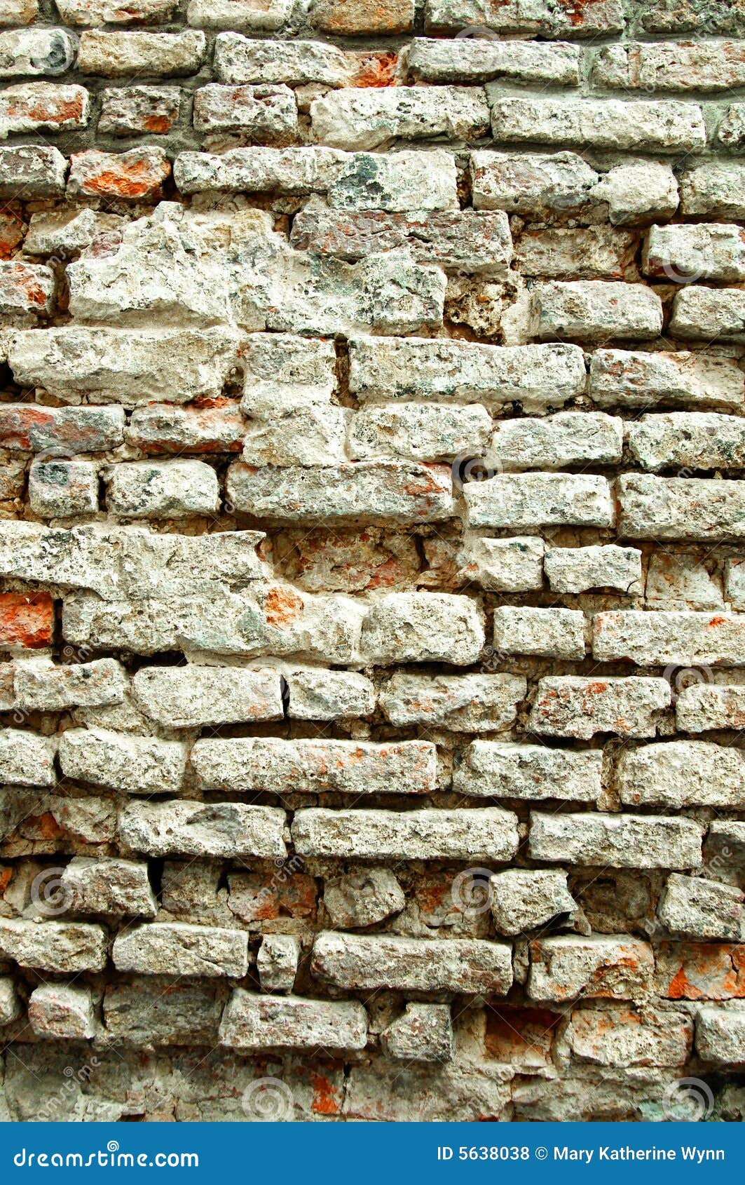Weathered brick wall stock photo. Image of bricks, architecture - 5638038