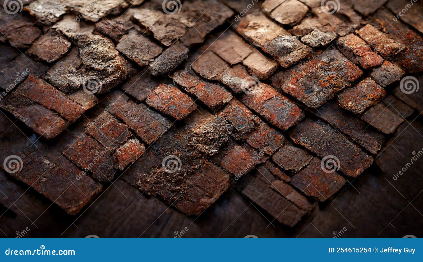 Weathered Brick Wall, Rustic and Charming, with Detailed Textures and ...
