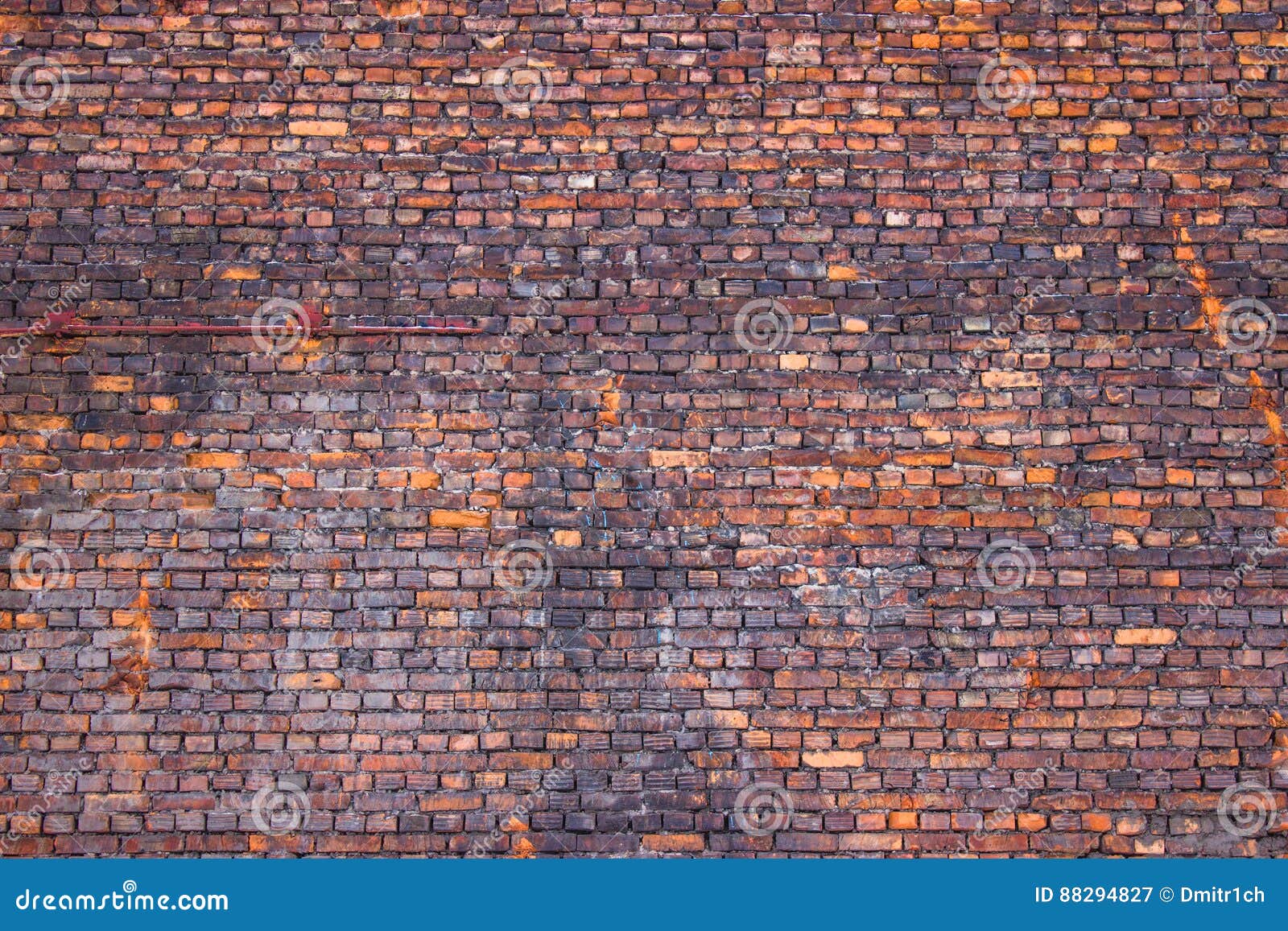 Weathered Brick Wall Texture, Old Background for Design or Inter Stock ...