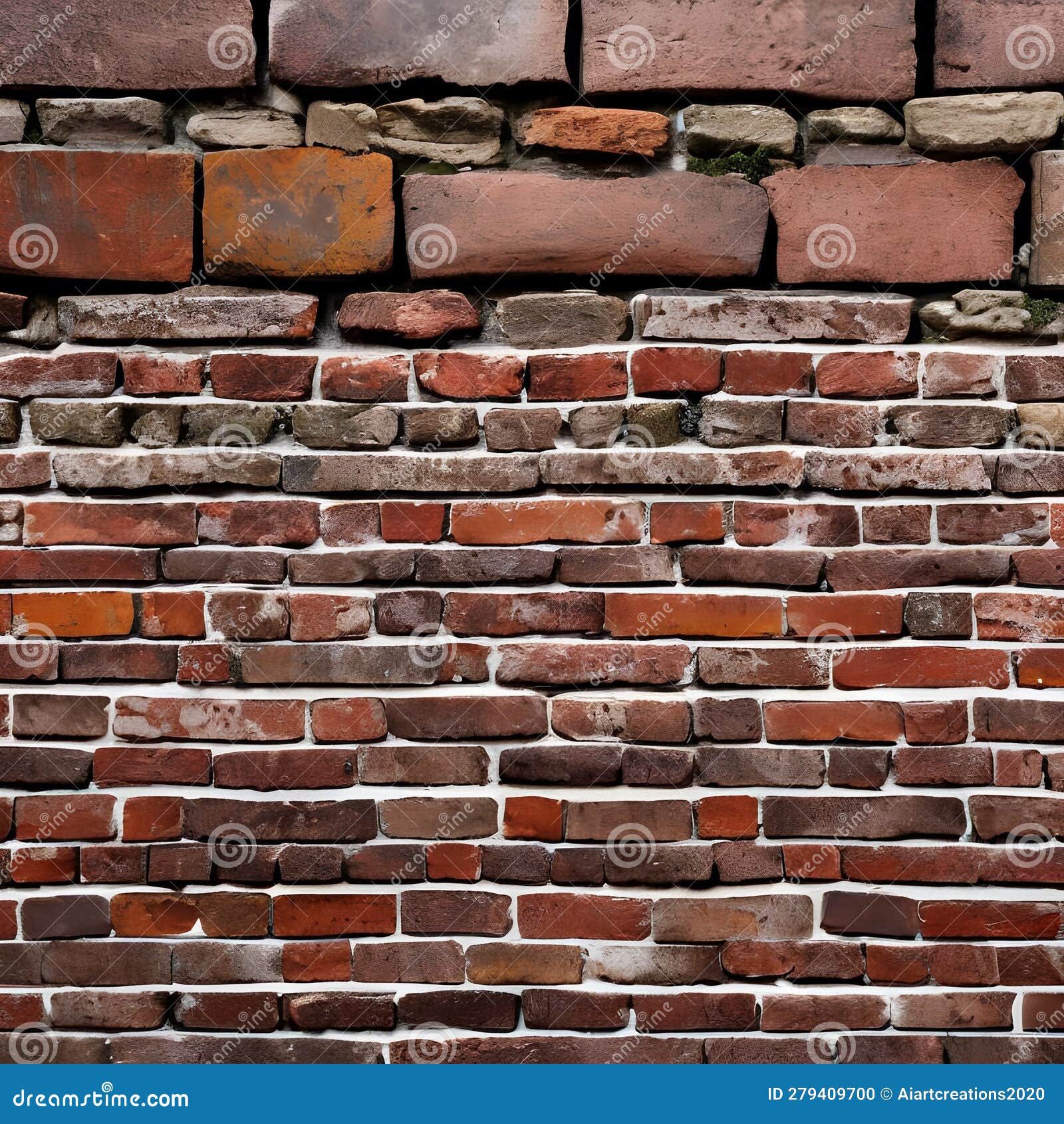 1589 Weathered Brick Wall: A Textured And Weathered Background ...
