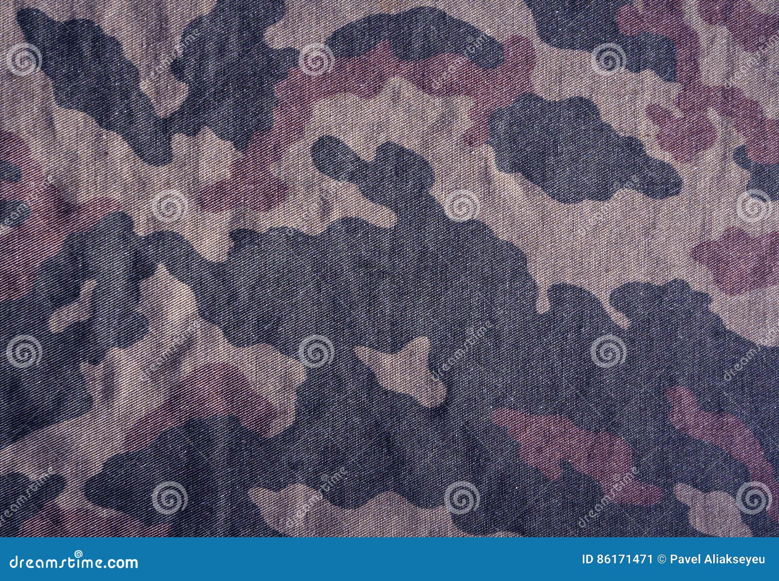 Weathered Camouflage Cloth Texture. Stock Illustration - Illustration ...