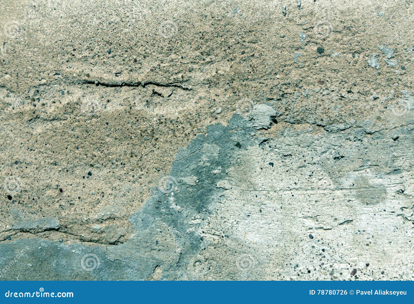 Weathered Cement Wall Texture. Stock Photo - Image of retro ...