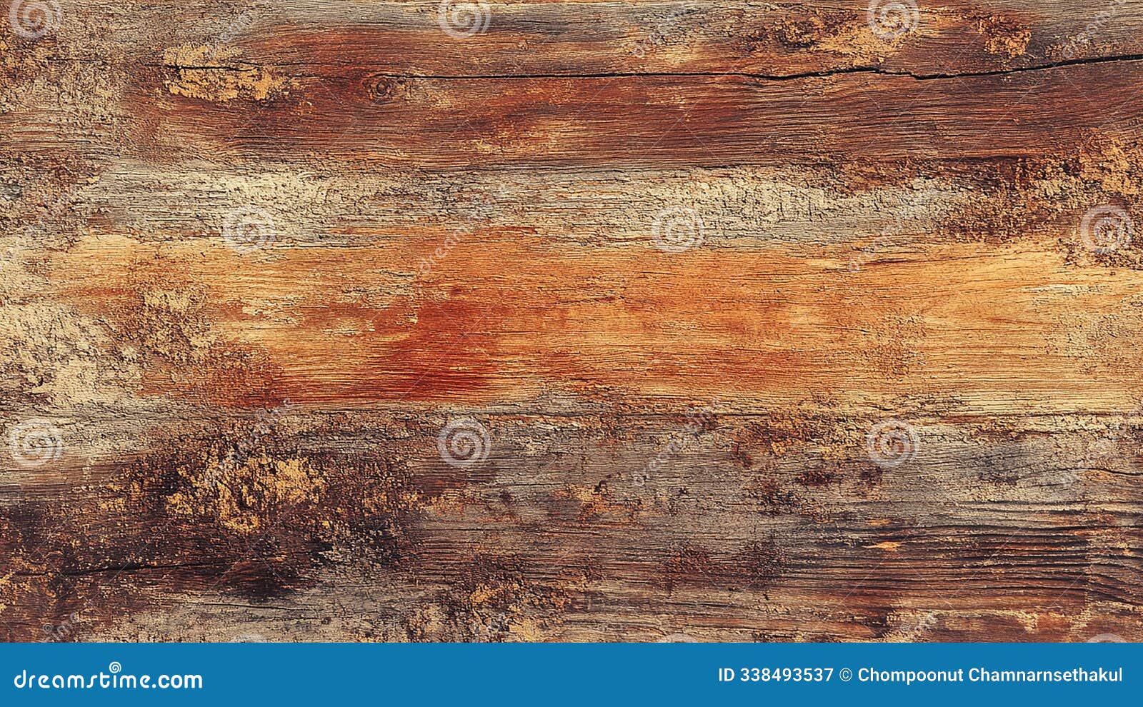 Weathered Cherry Wood with a Rustic Texture and Visible Grain Patterns ...