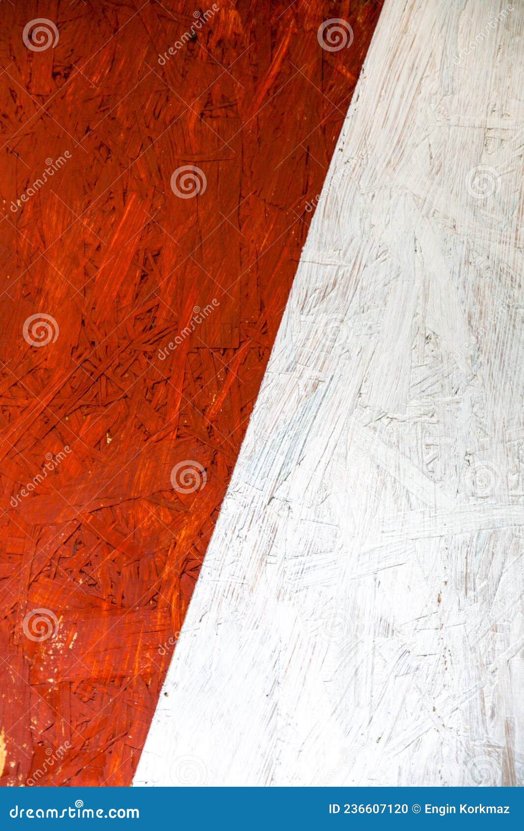 Weathered Chipboard Wall Texture in Red and White Stock Photo - Image ...