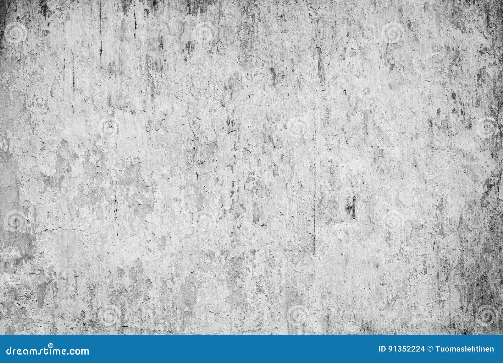 Weathered concrete wall stock photo. Image of stone, daylight - 91352224