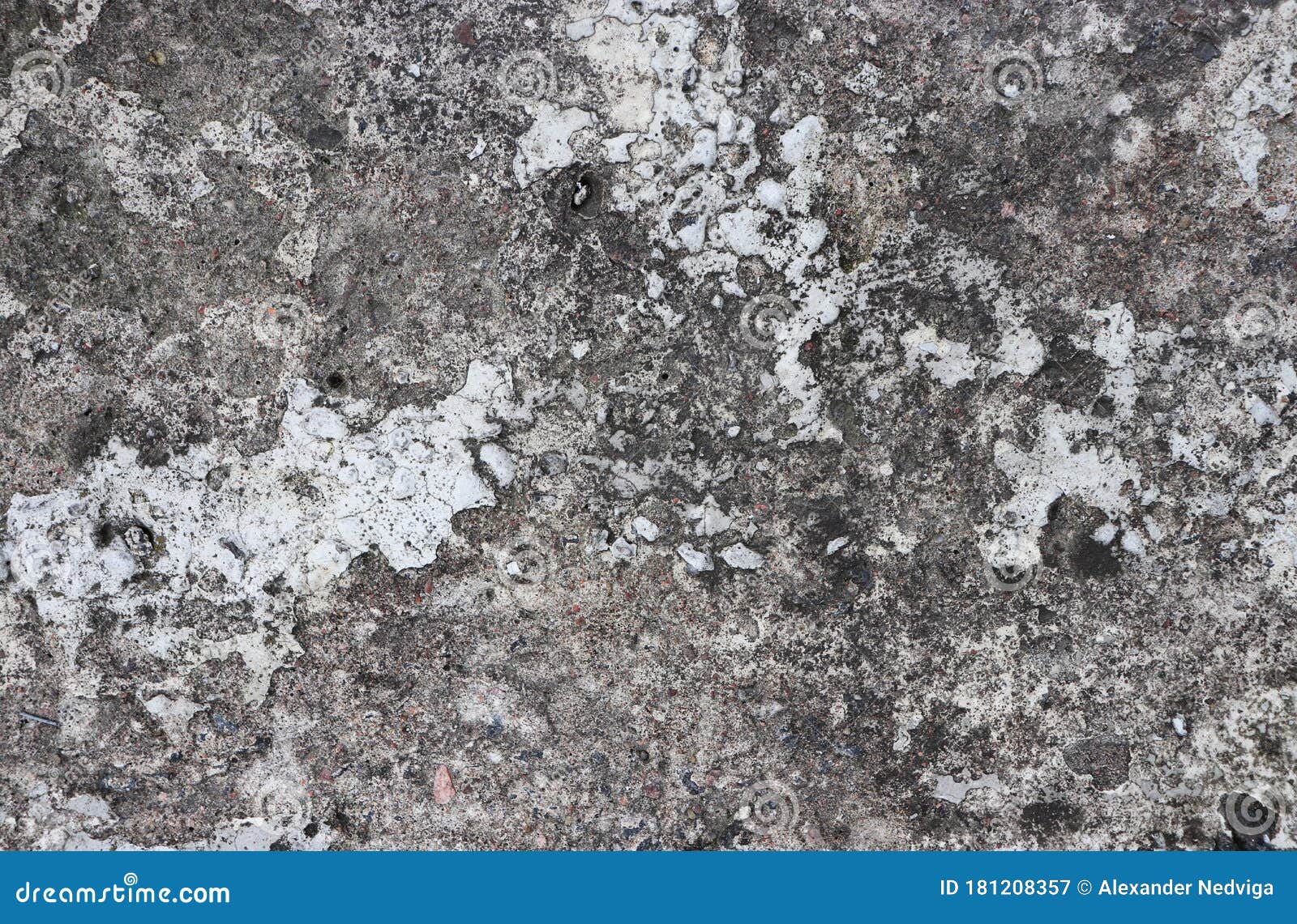 Weathered Concrete Wall Texture. Age Cement Structure Stock Image ...