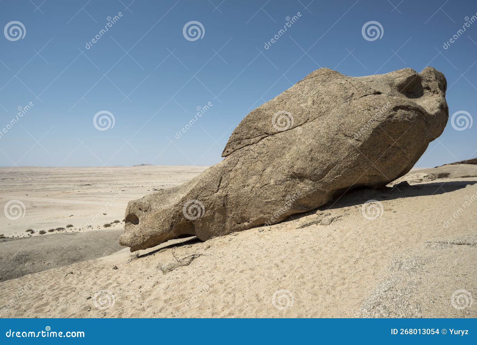 Weathered desert rock stock photo. Image of desert, africa - 268013054