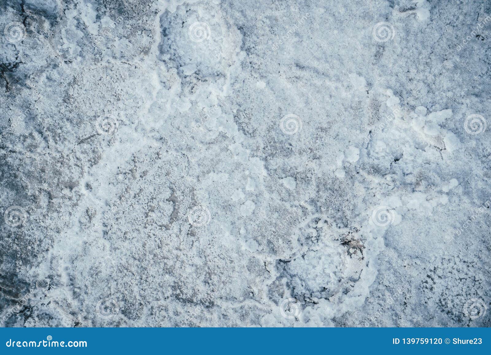 Weathered and Dried Surface of a Salt Lake Texture Stock Photo - Image ...