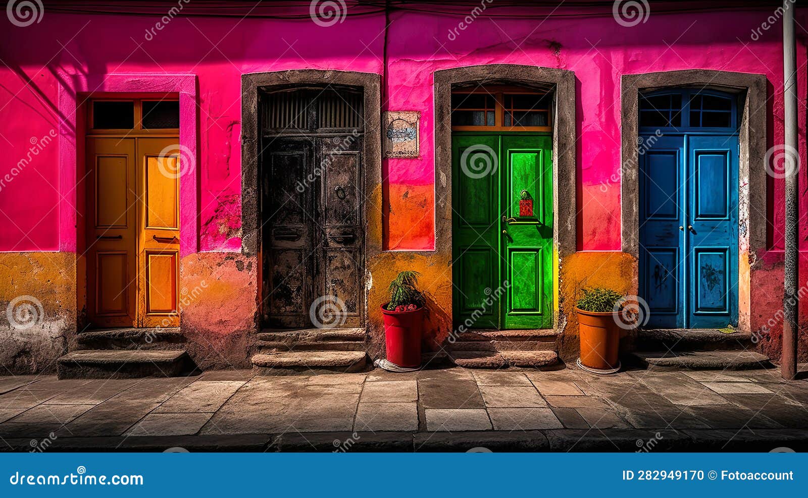 The Weathered Eye-Catching Vintage Doors and Whimsical Architectural ...