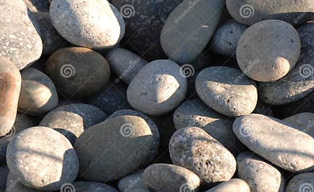Weathered Granite River Rocks Stock Photo - Image of retaining ...