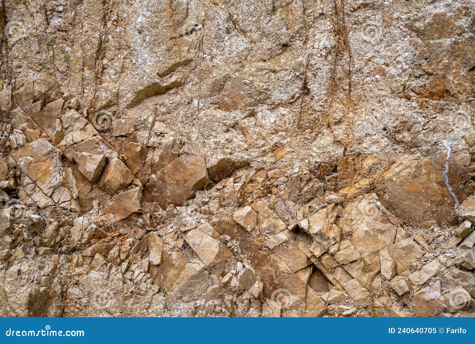 Weathered Granite Rock in Sunlight As Texture or Background Stock Image ...