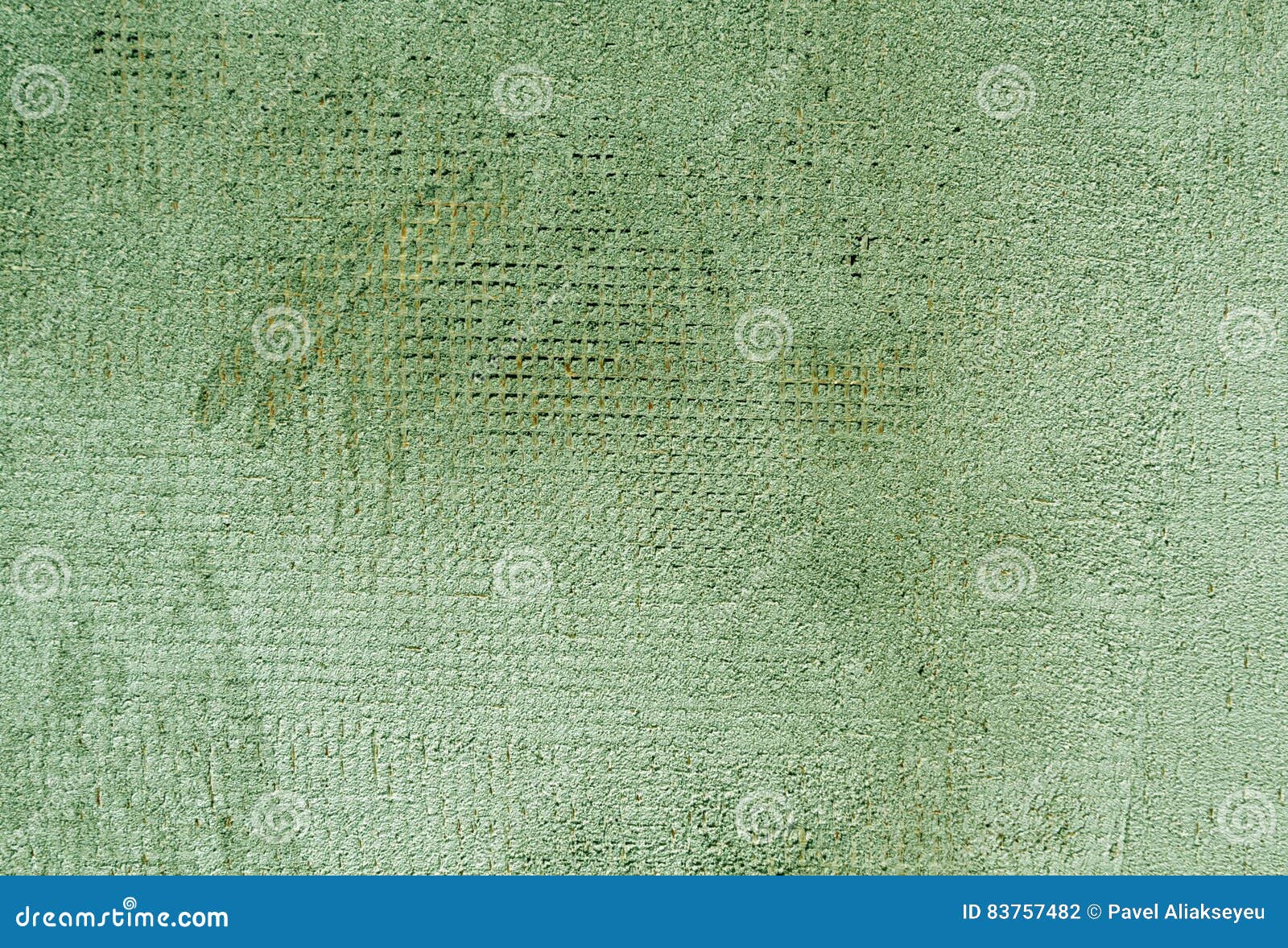 Weathered Green Color Cement Wall Surface. Stock Photo - Image of ...