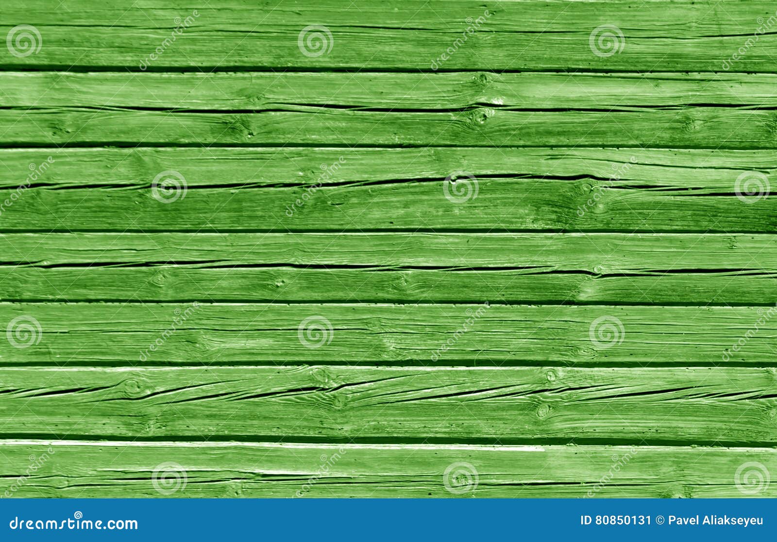 Weathered Green Color Log House Wall. Stock Image - Image of rustic ...