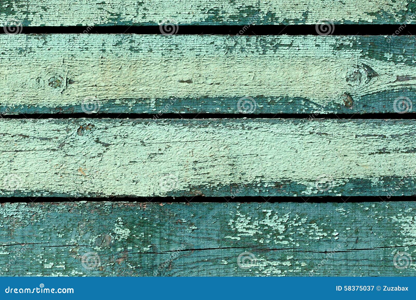 Weathered Green Painted Wood Texture Stock Image - Image of detail ...