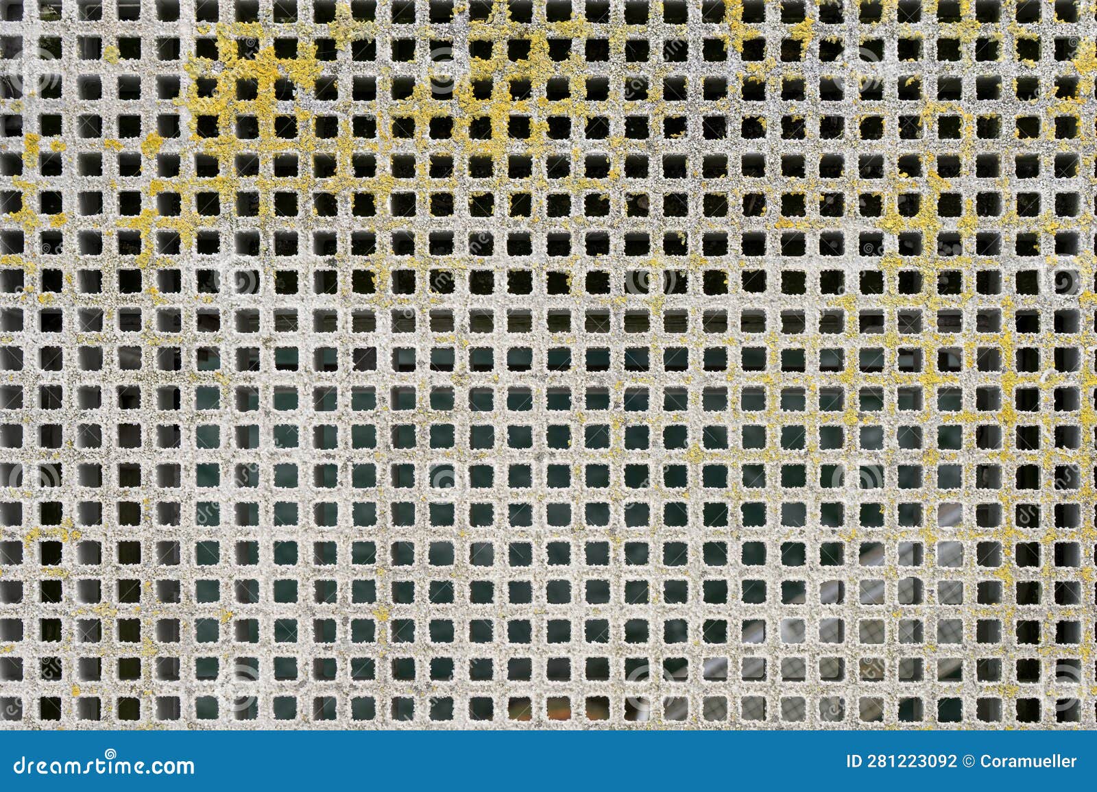 Weathered grid plate stock photo. Image of abstract - 281223092