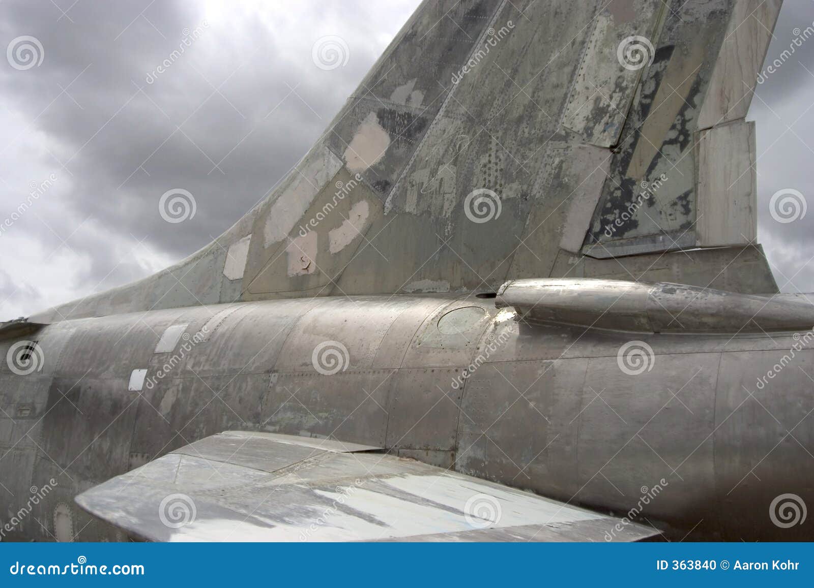 Weathered Jet 2 stock photo. Image of used, tail, fighter - 363840