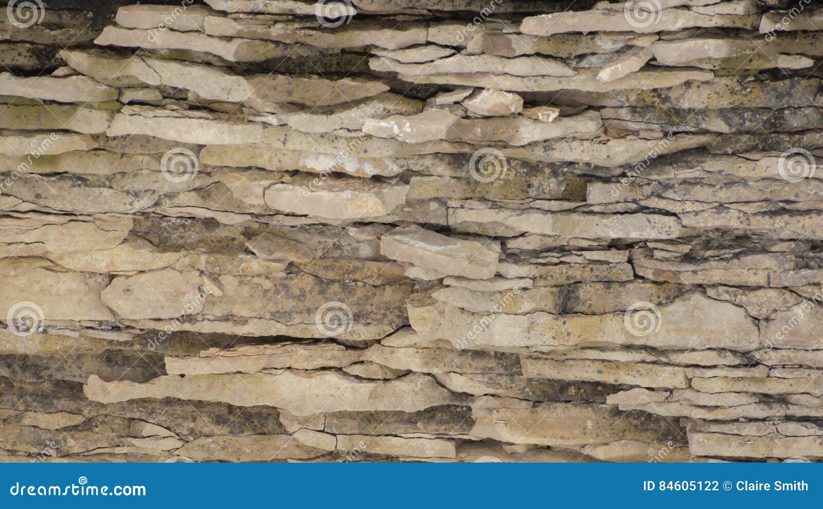 Weathered Limestone Cliff Background with Wavy Strata Stock Photo ...