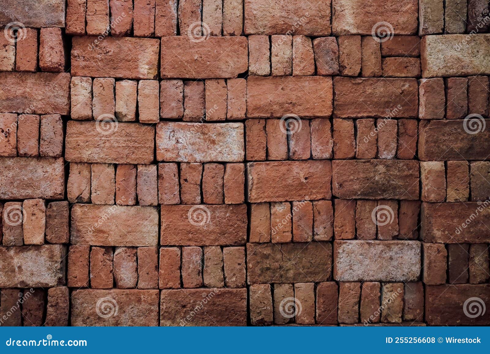 Weathered Old Brick Stone Surface Stock Photo - Image of rock, material ...