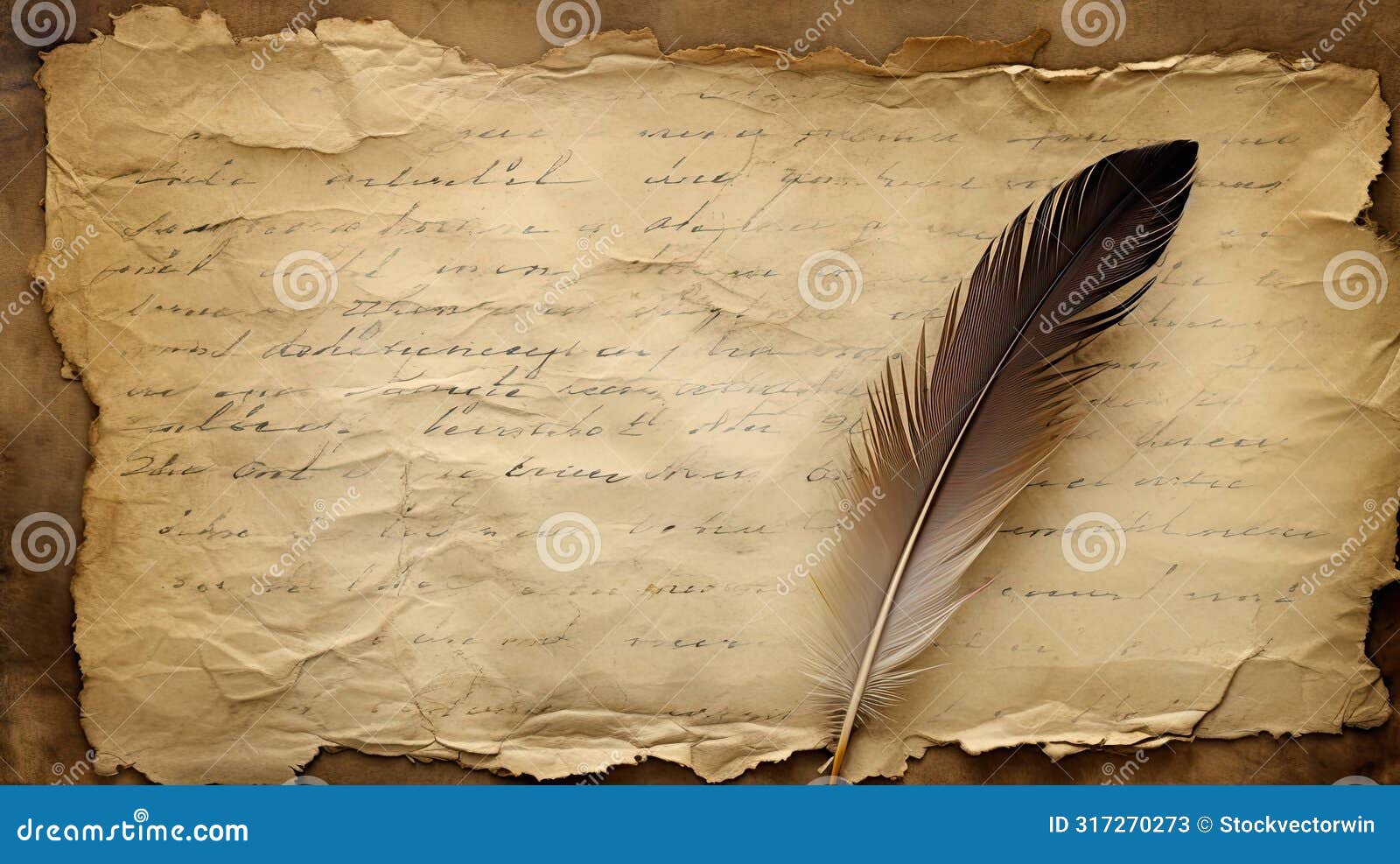 Weathered old grey paper stock illustration. Illustration of memory ...