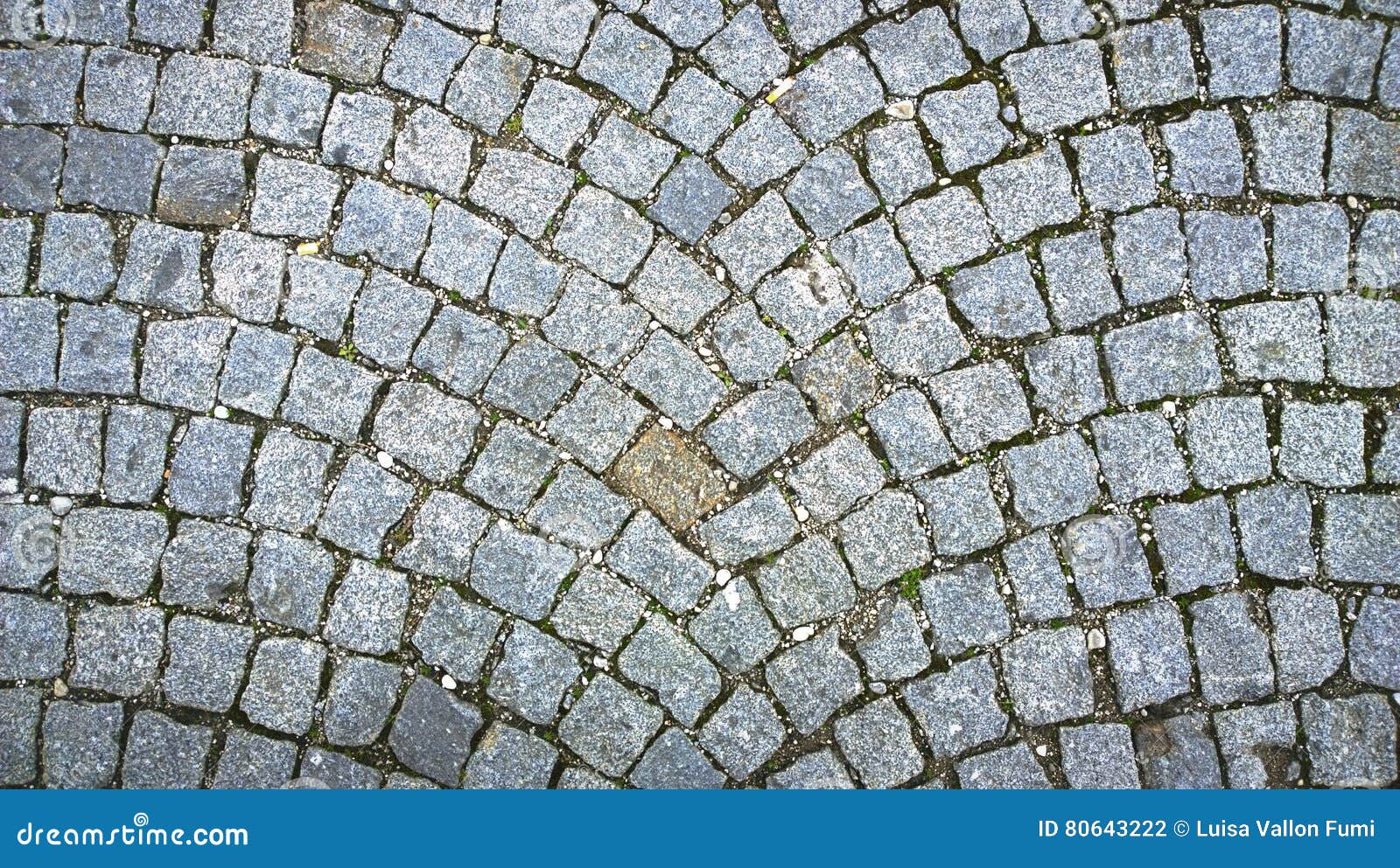 Weathered Old Square Stone Pavement Stock Photo - Image of design ...
