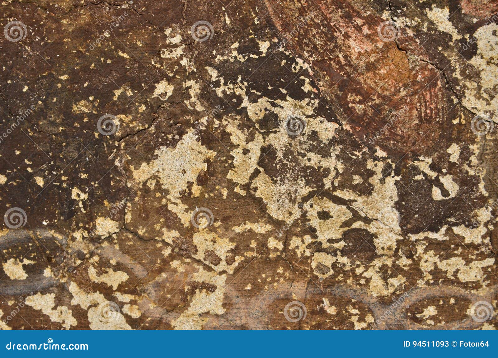 Weathered paint on wall stock image. Image of texture - 94511093