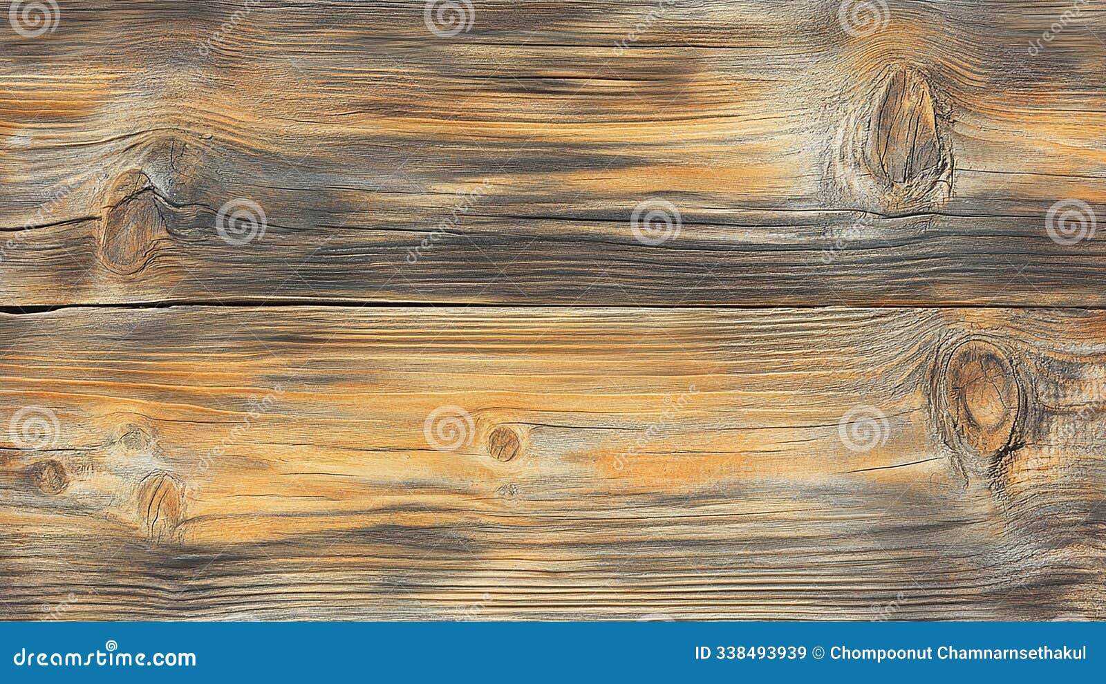 Weathered Pine Wood with a Rough, Rustic Texture and Visible Knots ...