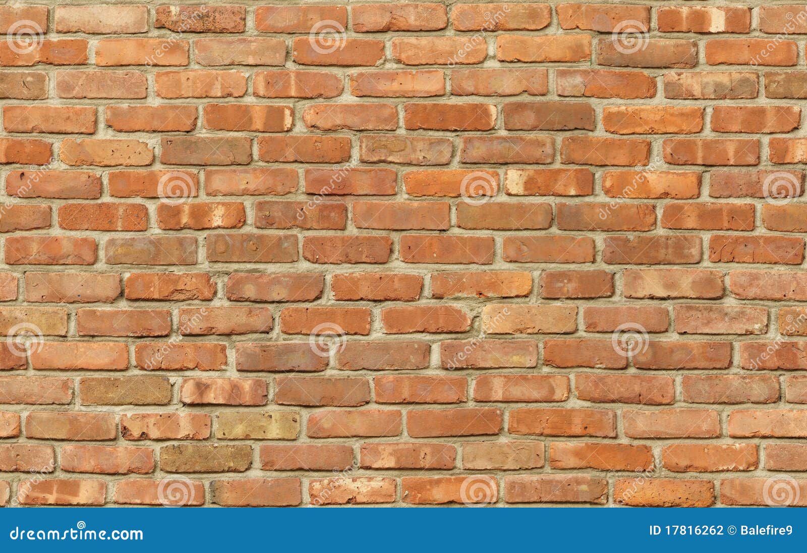 Weathered Red Brick Wall Texture Stock Photo - Image of bfs21105331 ...