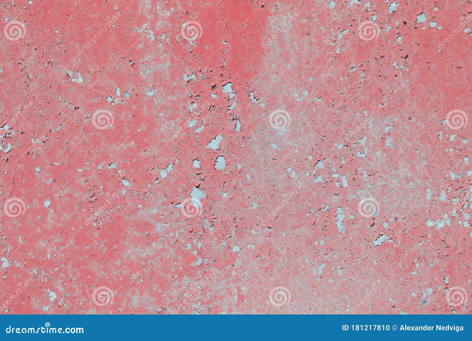 Weathered Red Painted Wall Texture Stock Photo - Image of iron ...