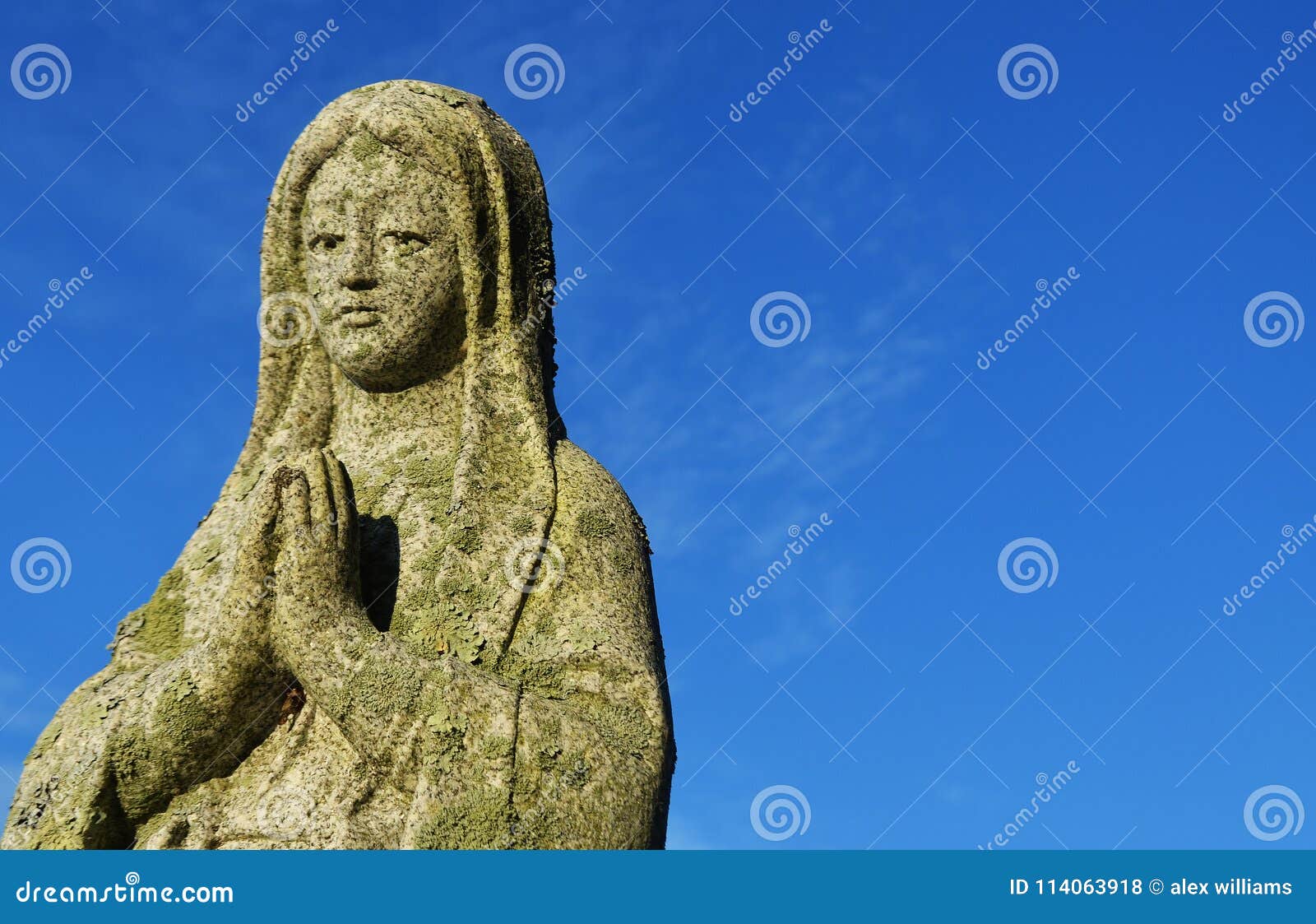 Weathered Religious Marble Virgin Mary Statue in Church Cemetery ... Weathered Religious Marble Virgin Mary Statue in Church Cemetery ...