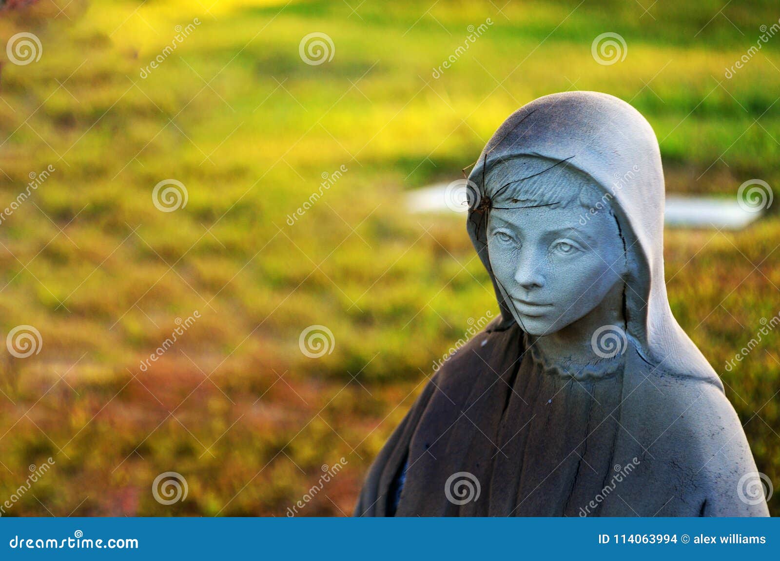 Weathered Religious Marble Virgin Mary Statue in Church Cemetery ... Weathered Religious Marble Virgin Mary Statue in Church Cemetery ...
