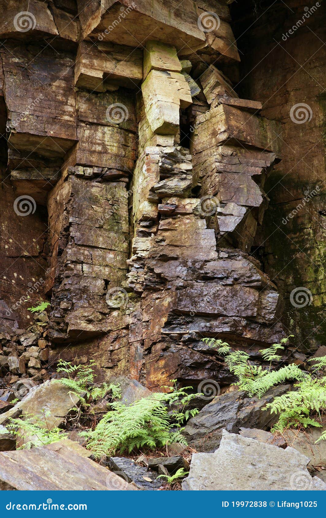 Weathered rock stock photo. Image of volcanic, textured - 19972838