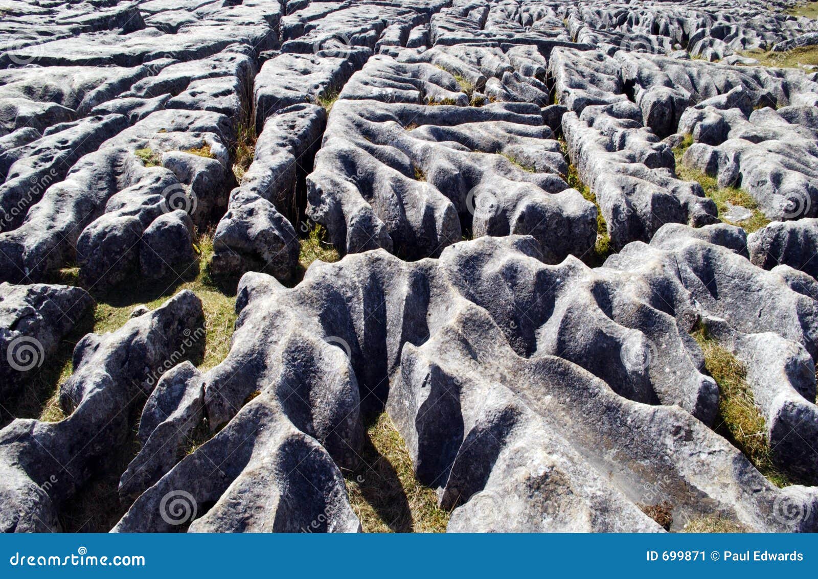 Weathered Rocks stock image. Image of mountain, malham - 699871