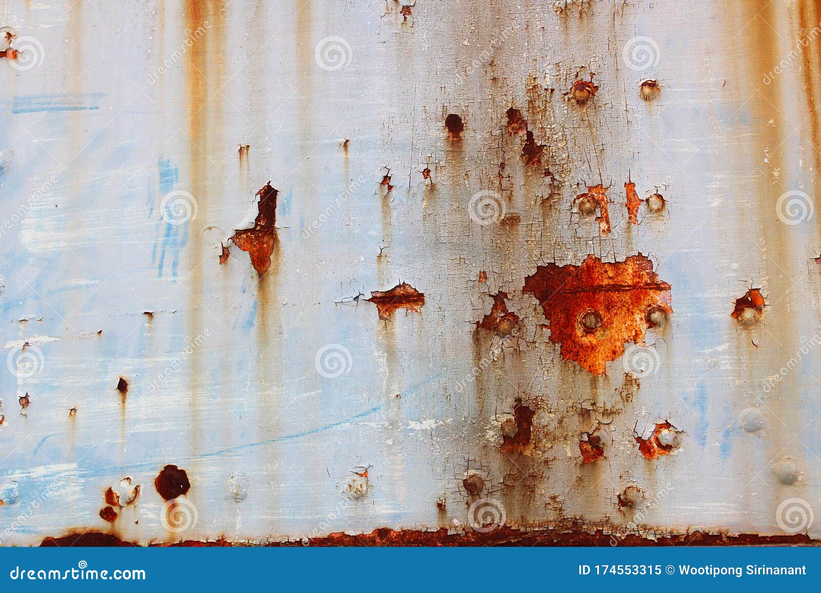 Weathered and Rusty Old Car Body Stock Image - Image of color, pattern ...