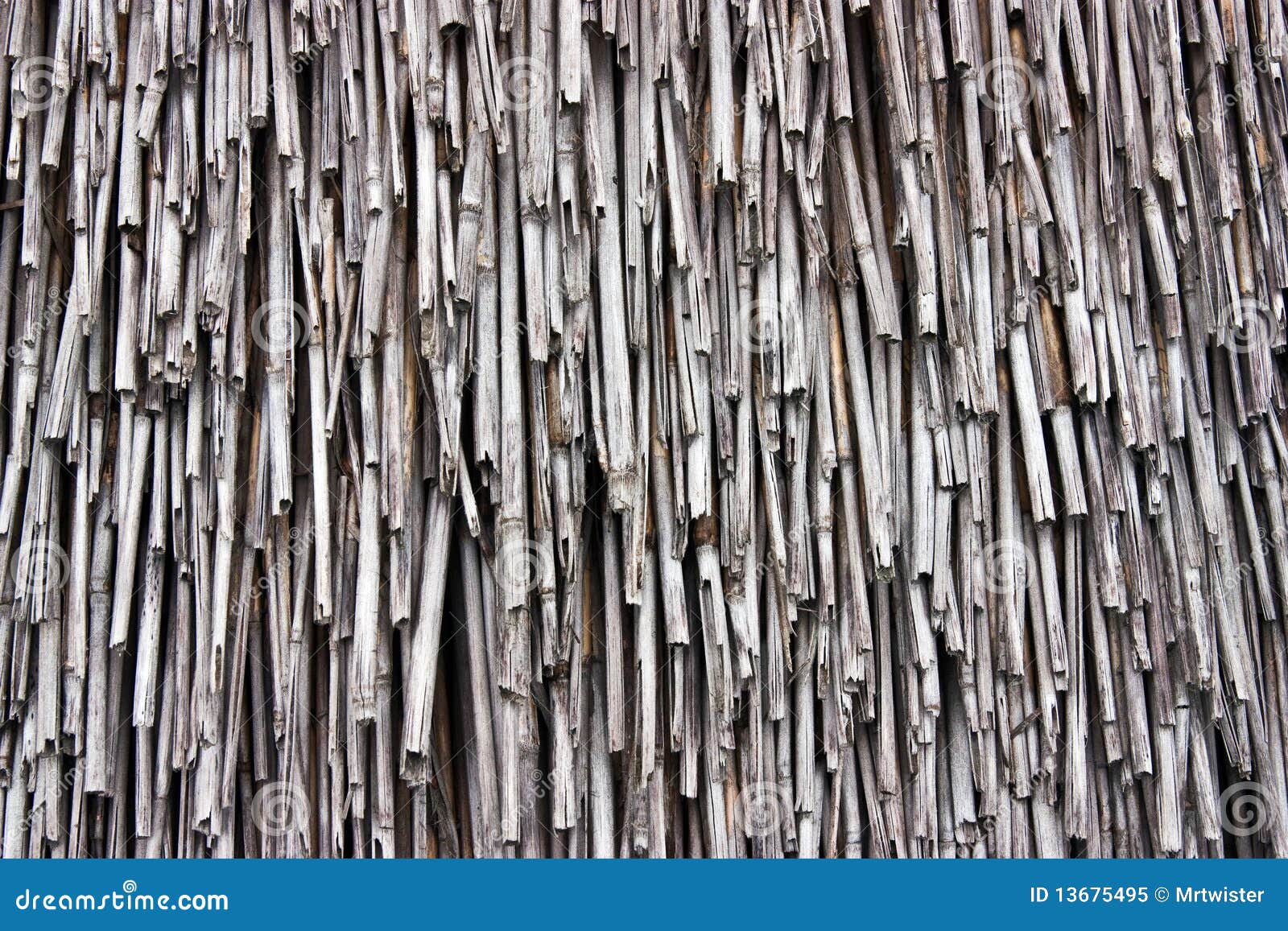 Weathered Straw Roof stock image. Image of fashioned - 13675495