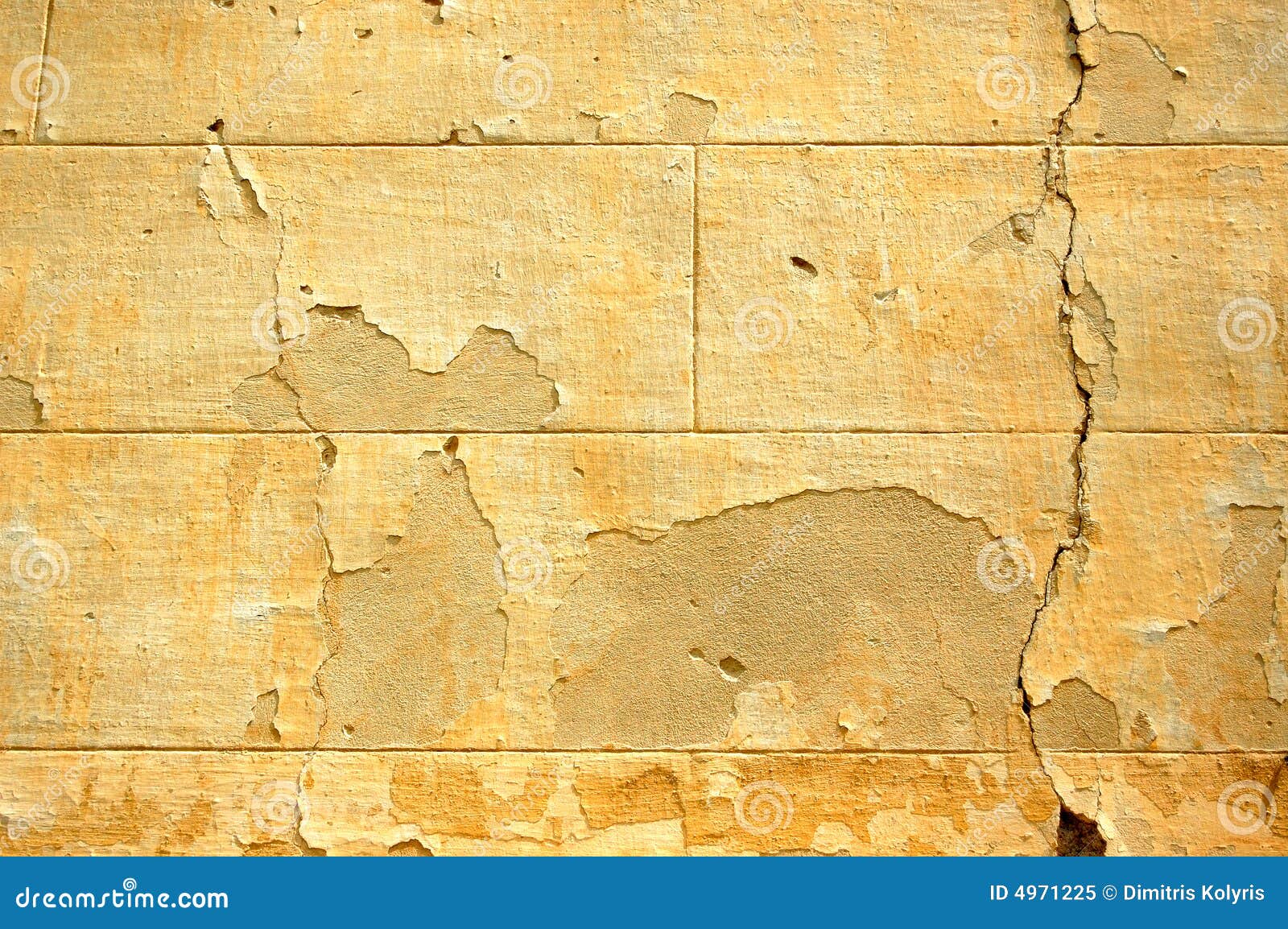 Weathered wall stock image. Image of textured, yellow - 4971225