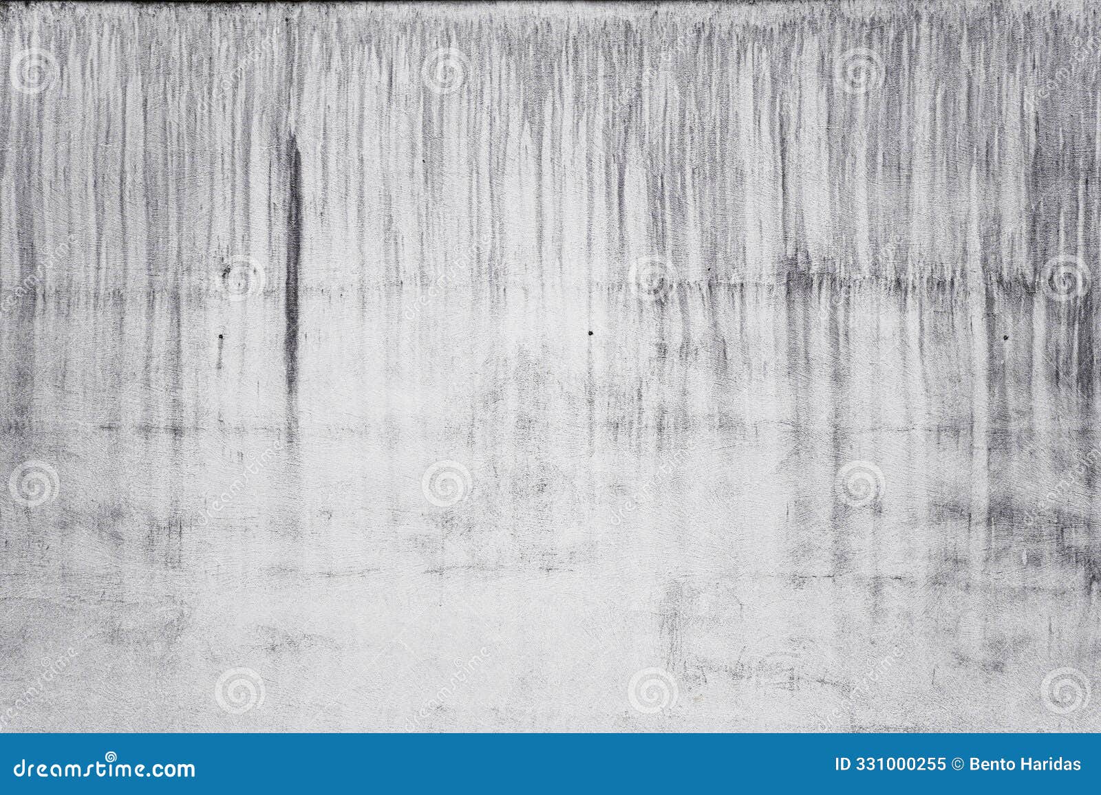 Weathered White Plaster Wall Texture Background Stock Image - Image of ...