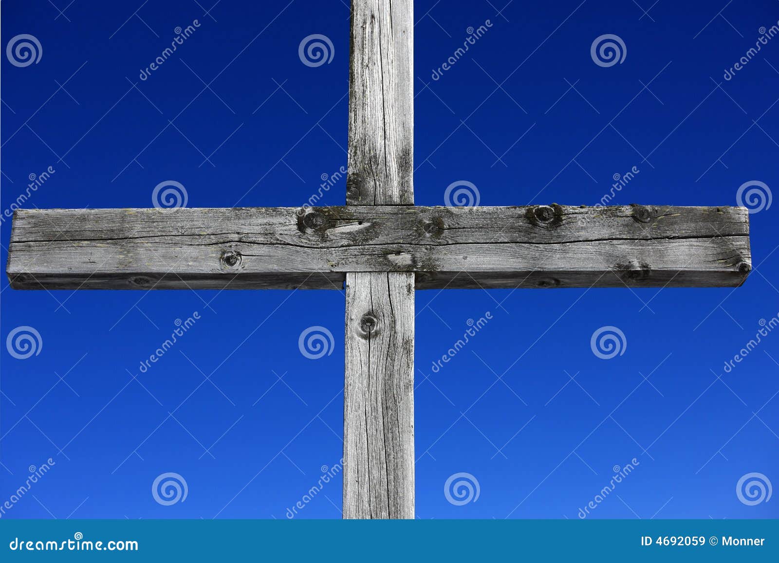Weathered Wood Cross stock image. Image of spiritual, grained - 4692059