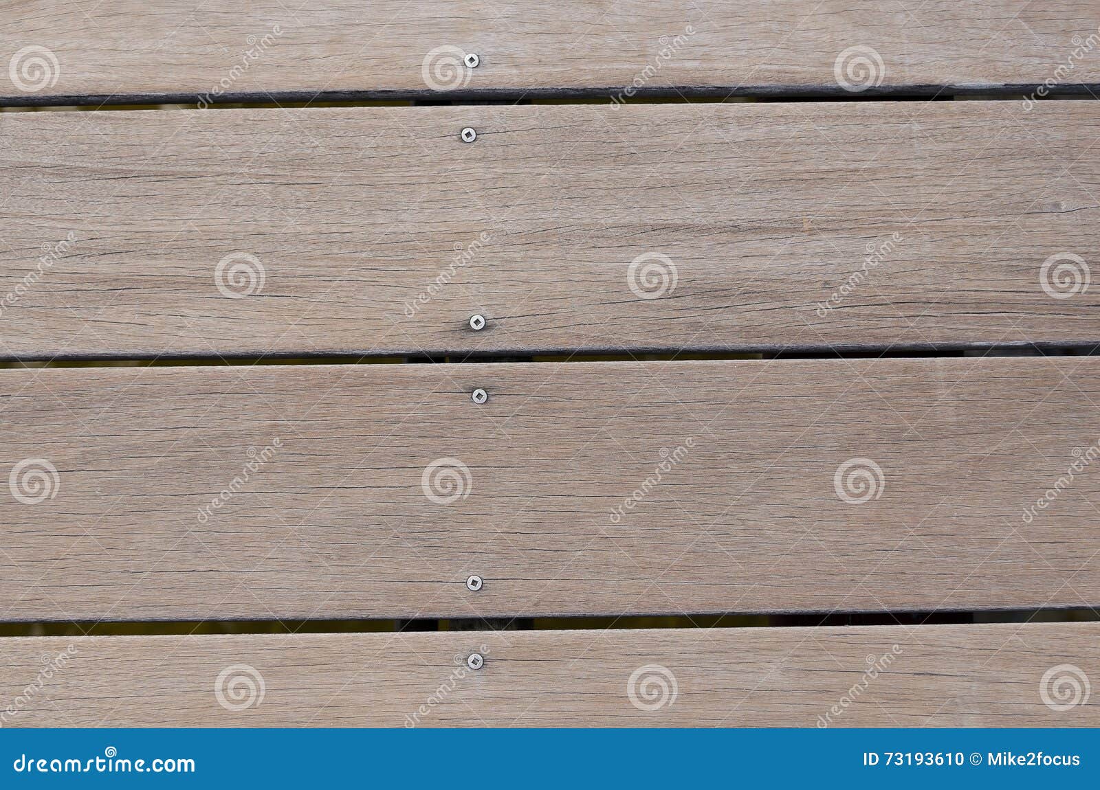 Weathered Wood Dock Closeup with Screws Stock Photo - Image of marina ...