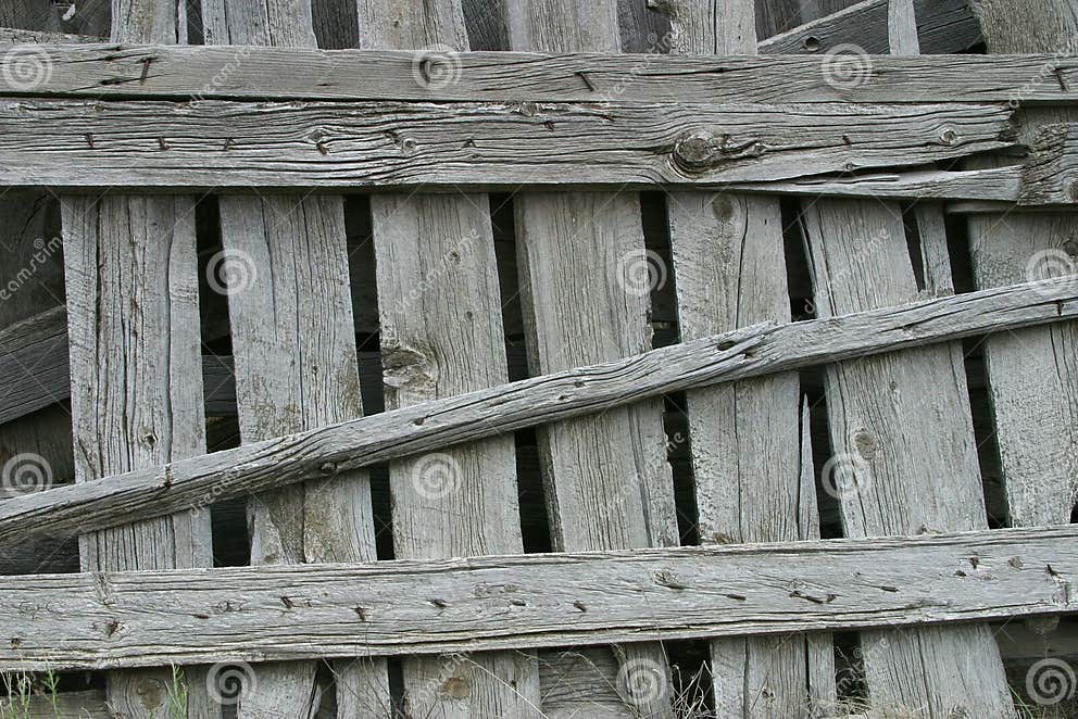 Weathered Wood Fence stock photo. Image of rustic, wooden - 48328