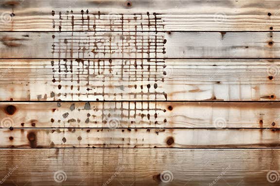 Weathered Wood with Matrix Code Grain Patterns a Distressed Wood Stock ...