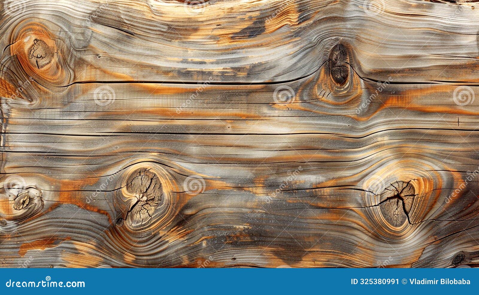 Weathered Wood Grain Texture Stock Illustration - Illustration of ...